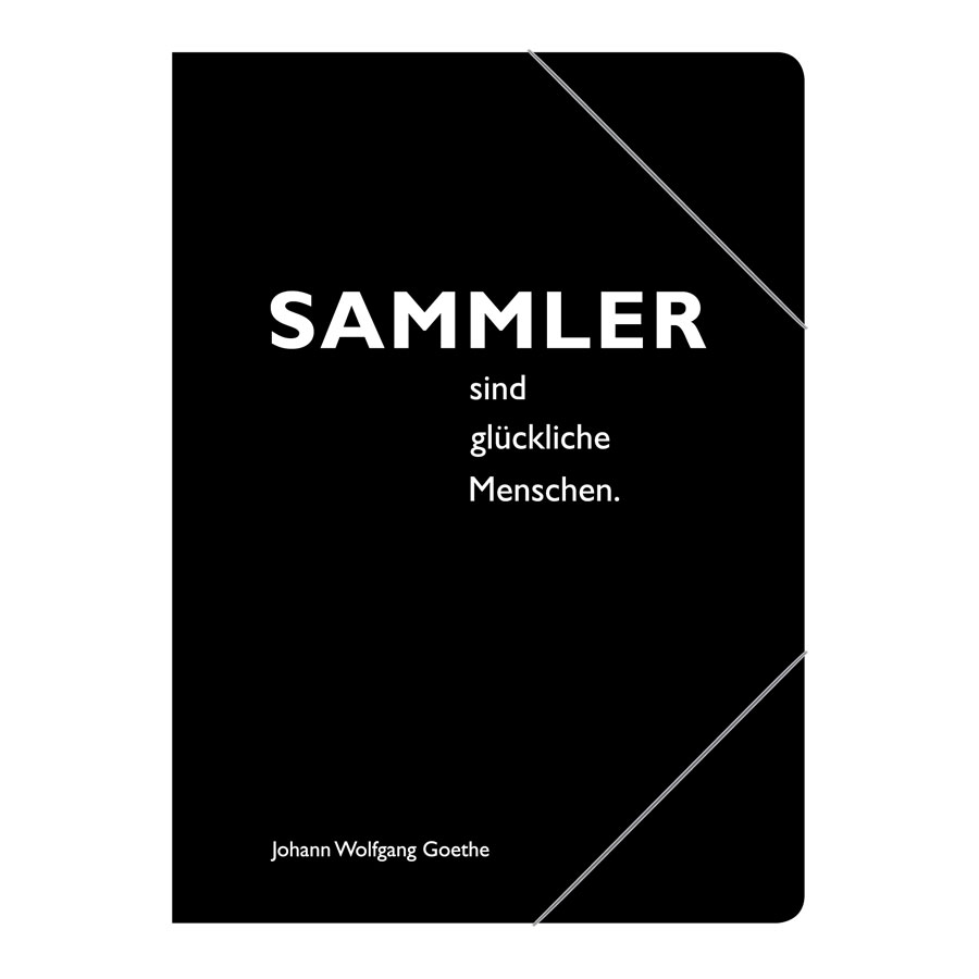 Sammelmappe " Sammler", Goethe von Cedon , A4